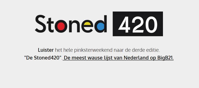 Luister dit Pinksterweekend naar 'De Stoned 420' - CNNBS.nl