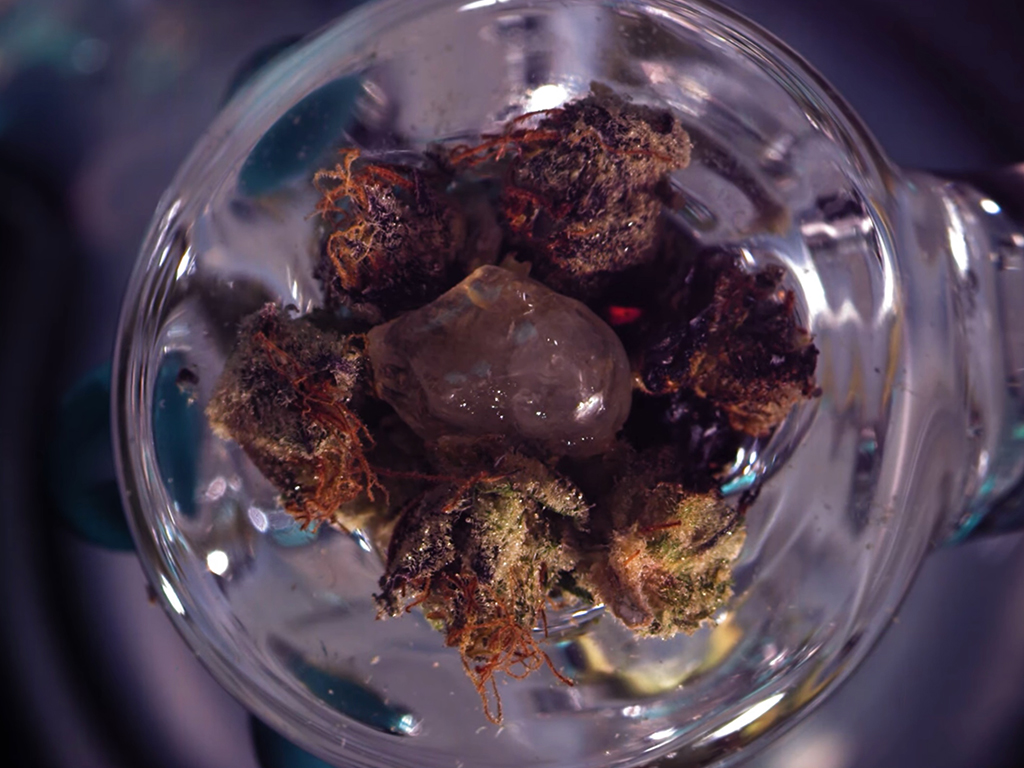 Dit is cannabis ASMR: slow motion bowl art die een reactie bij je ...